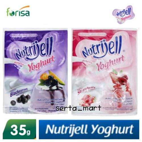 Jual Nutrijell Yoghurt Sachet 35gr - Nutrijel Jelly Powder - Jakarta ...