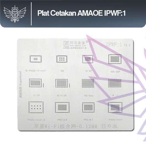 Jual PLAT CETAKAN IC WIFI AMAOE IPWF1 FOR IPHONE IPAD ORIGINAL IPWF 1 - Jakarta Pusat ...