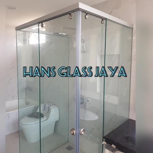Jual Shower box pintu kaca sliding sudut corner - Jakarta Barat - Hans ...