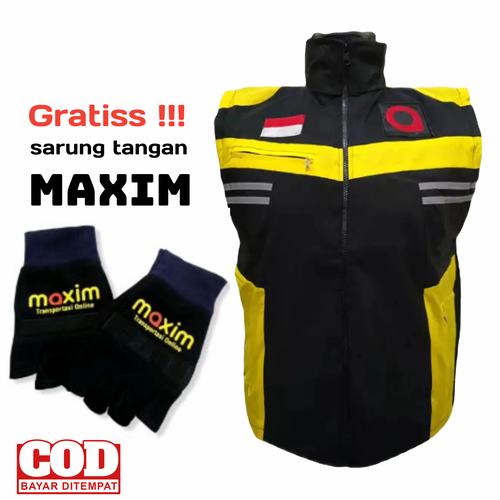 Jual Rompi jaket ojol maxim gratis sarung tangan - M - Kota Bogor ...