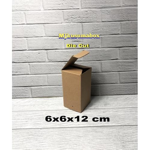 Jual Kardus botol ukuran 6x6x12 cm box packing dll - Jakarta Barat ...