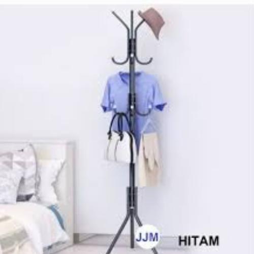 Jual Standing Hanger Multifungsi gantungan baju, jaket, topi - Putih ...