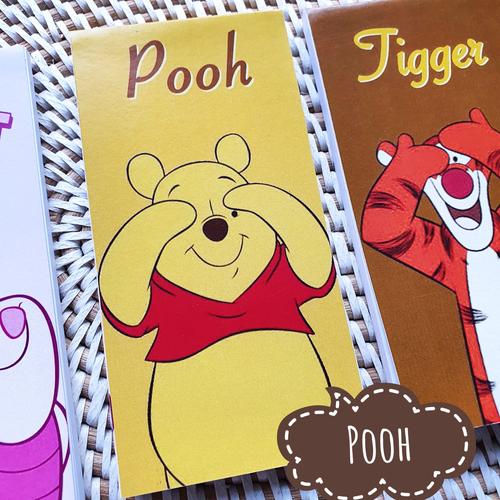 Jual Winnie The Pooh Piglet Tigger Eeyore Long Notes Buku Catatan Tulis ...