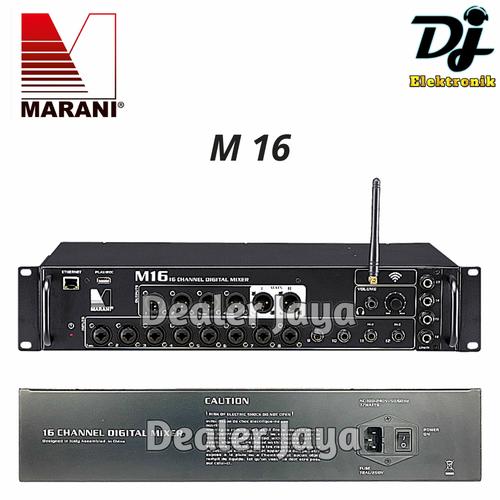 Jual Mixer Digital Marani M16 / M16 - 16 channel - Kota Malang - Dealer ...