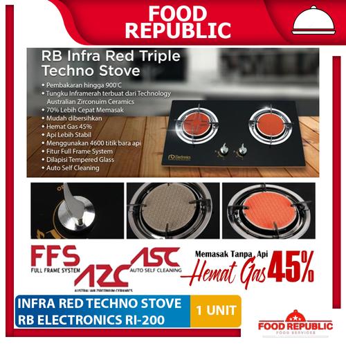 Jual RB Kompor Gas Infrared 2 Tungku Multifungsi Kompor Tanam & Meja - Jakarta Utara - Food ...