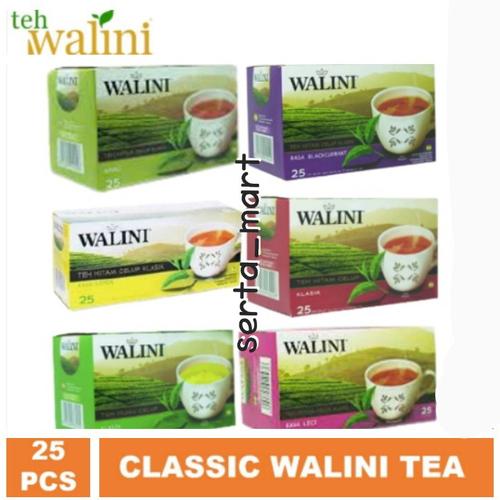 Jual Teh Walini - Teh celup Klasik 25's - Teh Lemon / Leci / Teh Hijau ...