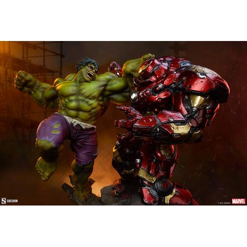 Jual Sideshow Collectible Maquette Hulk vs Hulkbuster Marvel FIGURE ...