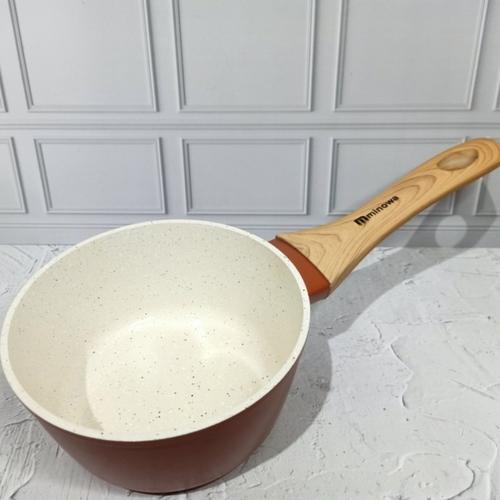 Jual MINOWA PANCI SAUCEPAN MINI PANCI MPASI MARBLE CERAMIC BY YOSHIKAWA ...