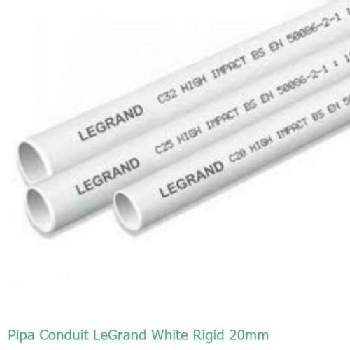 Jual PIPA HIGH IMPACT RIGID CONDUIT LEGRAND D20 PIPA LISTRIK PUTIH ...