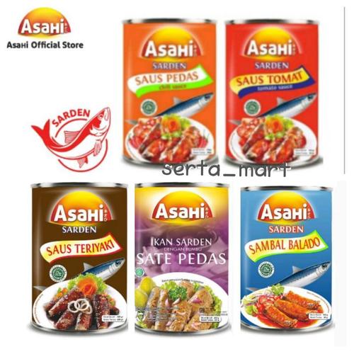 Jual Sardines Asahi 155gr - Ikan Sarden Kaleng Saus Tomat - Sarden ...