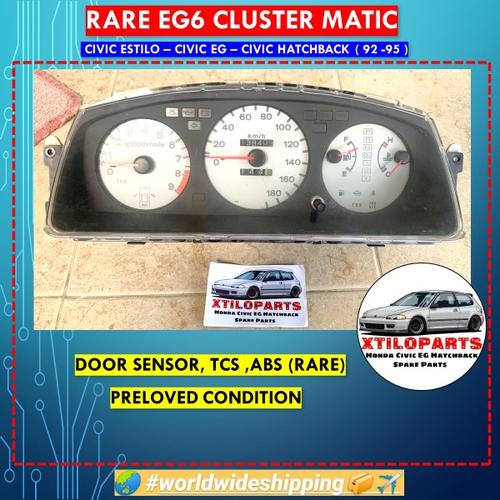 Jual Speedometer OEM Civic EG6 honda civic estilo White Cluster Matic ...