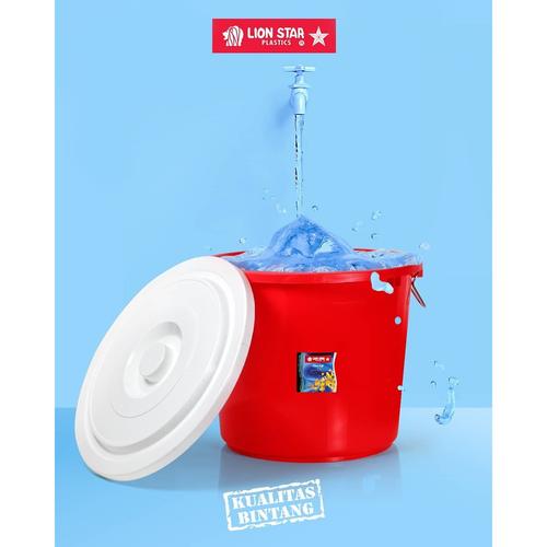 Jual Ember Jumbo Ember Besar Dengan Tutup dan Gagang Lion Star 50 / 60 ...