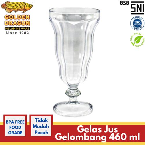 Jual Gelas Jus Gelombang 460ml Plastik Golden Dragon Gelas Mug Teh Jus ...