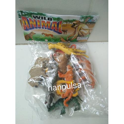 Jual MAINAN HEWAN ZOO KEBUN BINATANG KECIL MINI WILD ANIMAL ANAK BALITA ...