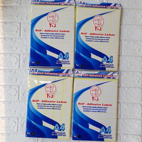 Jual Tom & Jerry T&J TJ Self Adhesive Labels A4 No 99 104 108 109 Sticker - No 99 - Kab. Bekasi ...