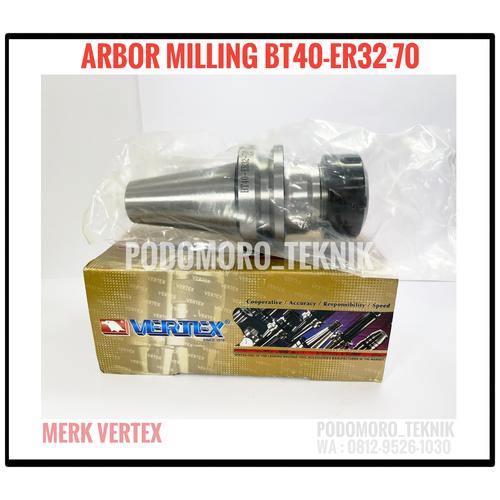 Jual ARBOR BT40 ER32 70 ARBOR MILLING COLLET CHUCK ER32 HOLDER BT 40 ...
