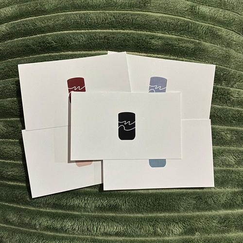 Jual Giftcard Kartu Ucapan Minimalis Polos | Greeting Card | MUARAPAGI ...