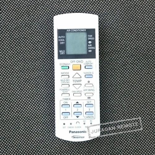 Jual Remote Control Remot AC Panasonic Inverter Auto Comfort Eco Navi ...