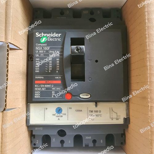 Jual MCCB Schneider NSX160F 3P 160A 160 A 36kA LV430630 NSX 160F TM160D - Jakarta Pusat - Bina ...