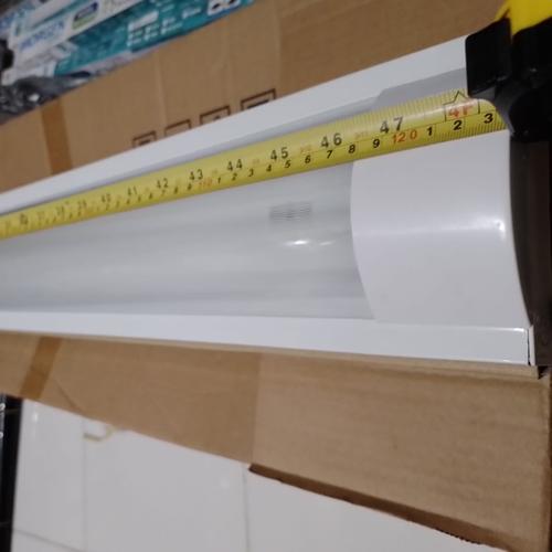 Jual Kap lampu rm 2x18 outbow tempel komplit lampu tl t8 led - 2x18 ...