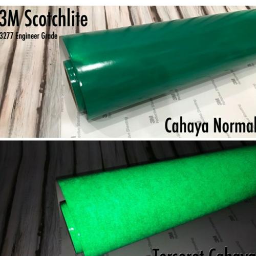 Jual stiker scotlite reflective 3M warna hijau 60cm - Jakarta Barat ...