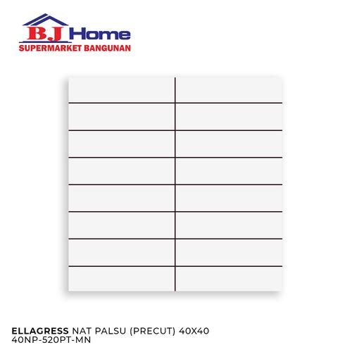Jual ELLAGRESS Mosaik Nat Palsu White Glossy 40x40 (5x20) KW 1 ...