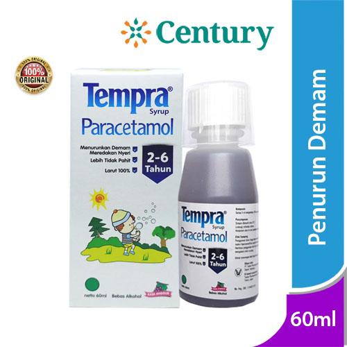 Jual TEMPRA SYRUP 60 ML / DEMAM ANAK / PEREDA NYERI / SAKIT GIGI ...