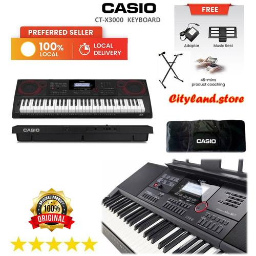 Jual Keyboard Casio CTX 3000 / Piano Keyboard Casio CTX 3000 Original ...
