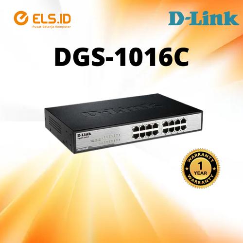 Promo D-Link DGS-1016C Switch Hub 16 Port Cicil 0% 3x - Kota Yogyakarta ...