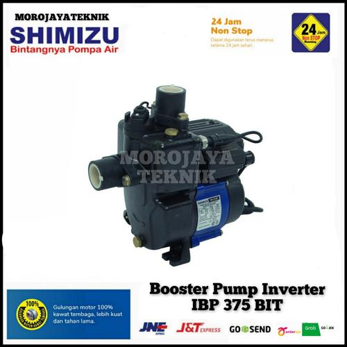 Jual Mesin Pompa Pendorong Booster Pump Inverter Shimizu IBP 370BIT ...