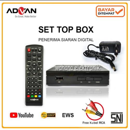 Jual ADVAN DIGIPRO STB DV3T2 Set Top Box Tv digital Youtube 1080p ...