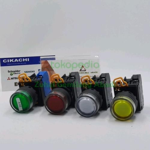 Jual YW1L-MF2E.., ILLUMINATED PUSH BUTTON with LED, IDEC/ZALZER - Putih ...