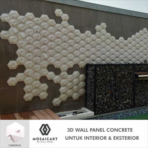 Jual Dekorasi Dinding 3D Wall Panel - Canopus (Bisa Custom Warna ...