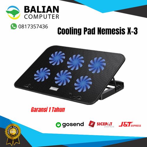 Jual COOLING PAD LAPTOP GAMING NYK NEMESIS X3 / coolingpad 6 fan - Kota ...