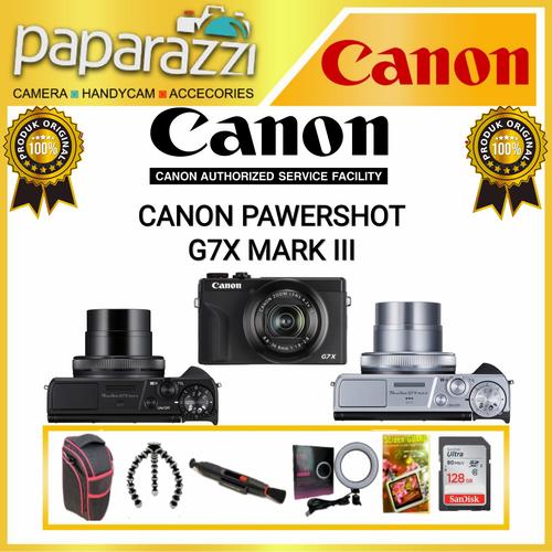 Jual CANON POWERSHOT G7X MARK III/KAMERA VANON G7X MARK III - RESMI CANON, BONUS D 128GB ...