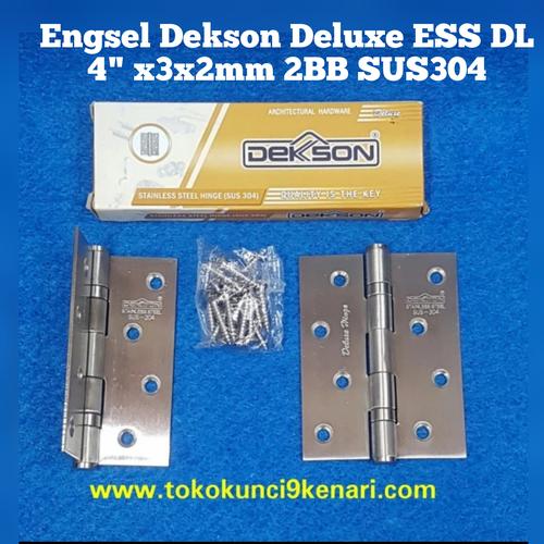 Jual Engsel Dekson | Deluxe ESS DL 4x3x2mm 2BB Hinge 4 inch SUS 304 DKS ...