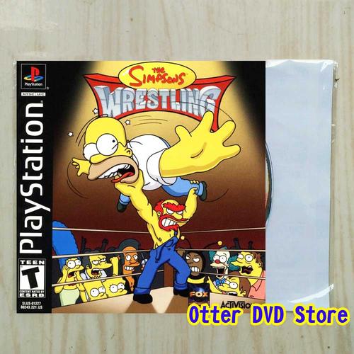 Jual Kaset CD Game Ps1 Ps 1 The Simpsons Wrestling - Kab. Tangerang ...