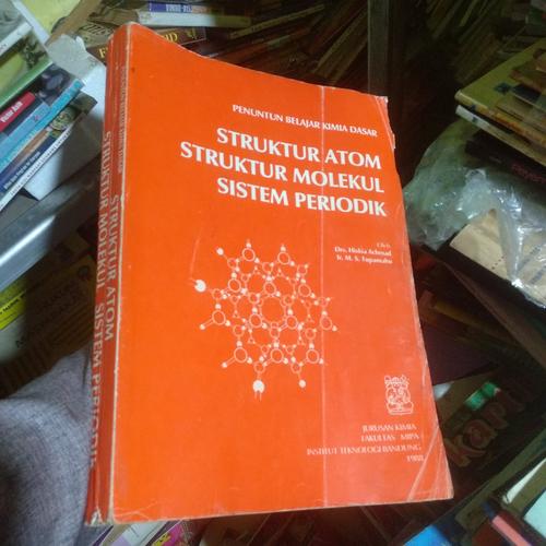 Jual Buku Struktur Atom Struktur Molekul Sistem Periodik (Buku Jadul ...