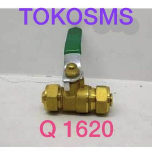 Jual ball valve pipa air panas 20 mm stopkran kuningan model rifeng Q ...