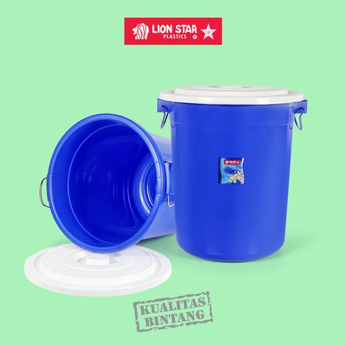 Jual Ember Jumbo Ember Besar 70 Ltr Dengan Tutup dan Gagang Lion Star ...