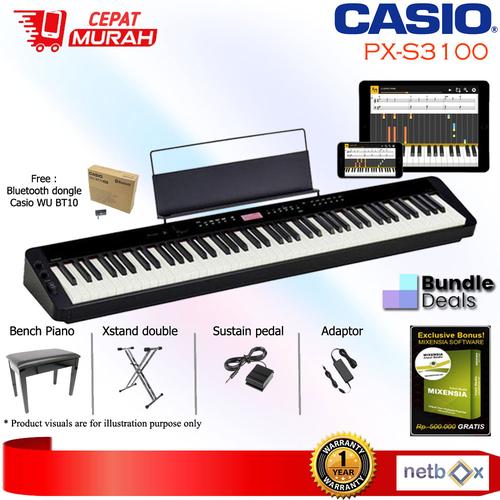 Jual Casio Privia PXS3100 Digital Piano / PX S3100 / PXS 3100 / PX ...