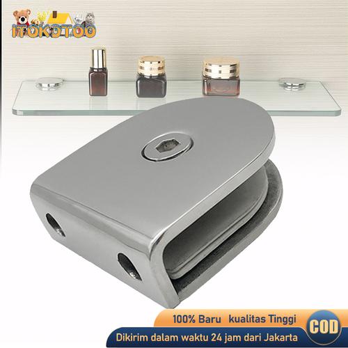 Jual Penjepit Kaca Stainless Glass Clips Kaca Pagar Braket Penjepit ...