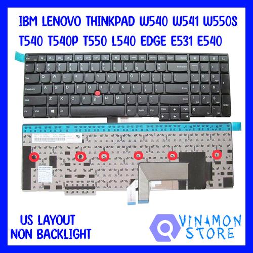 Jual Keyboard LENOVO ThinkPad T540 T540p T550 W540 W541 W550s US NO ...