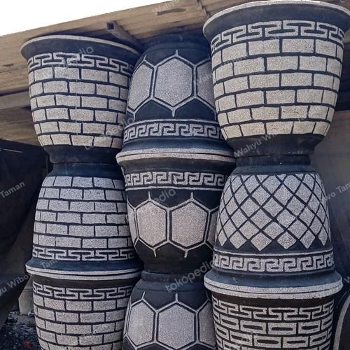 Jual pot Semen Gentong 60 Jumbo Diameter 60 tinggi 65cm real picture ...