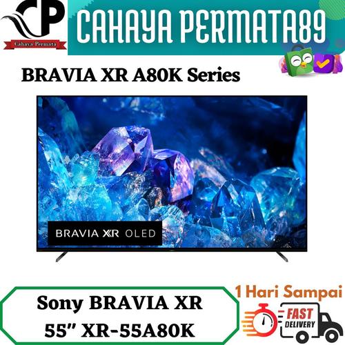 Promo SONY BRAVIA XR 55A80K 4K HDR GOOGLE TV 55 INCH A80K OLED SONY XR55A80K Cicil 0% 3x ...