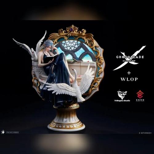 Jual SWAN BY TRIEAGLES STUDIO (PREORDER) RESIN STATUE GHOST BLADE WLOP ...