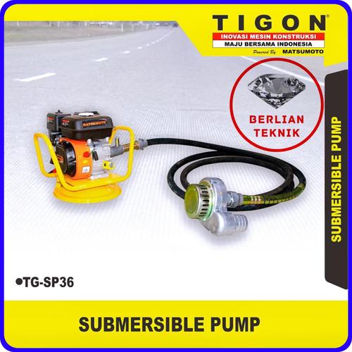 Jual Engine Submersible Pump Tigon Celup + Mesin Bensin 7 HP + Selang 6 ...