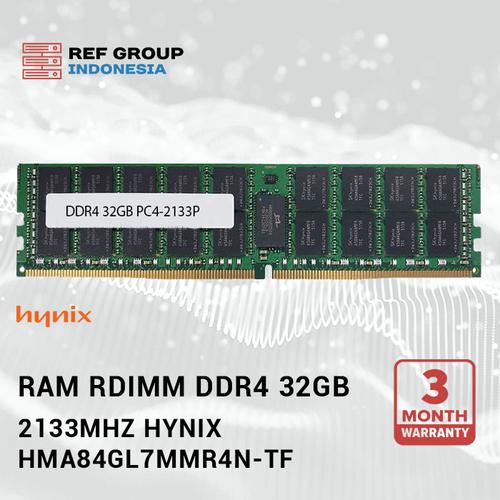 Jual Server memory RAM DDR4 32GB ECC 2133MHz Hynix HMA84GL7MMR4N-TF ...