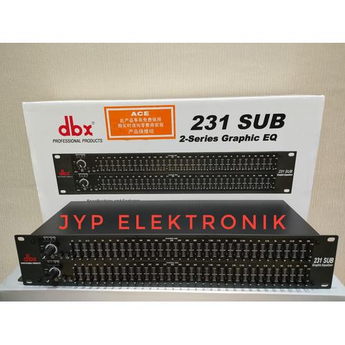 Jual Equalizer DBX 231 Plus SUB / DBX 231 + SUB / DBX 231 SUB GRADE A+ - Jakarta Utara - JYP ...