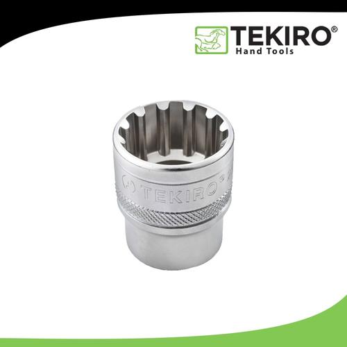 Jual Mata Sock Spline 1/2" Inch DR Spline Socket 10 MM TEKIRO - Jakarta ...